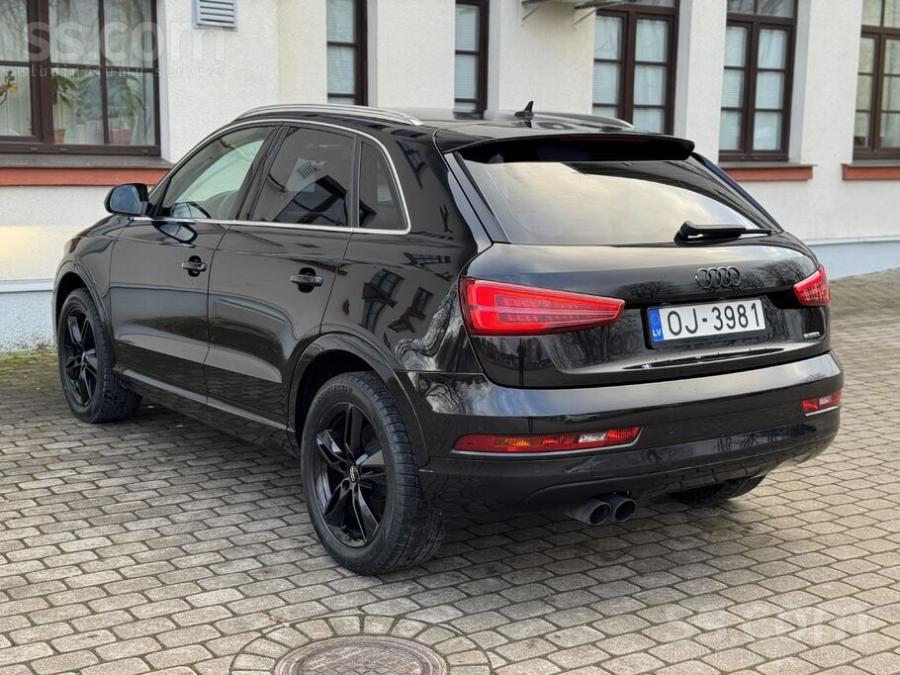 Melns Audi Q3 2015 Jelgava, ar dzinēja tilpumu 2.00 L un nobraukumu 218 tūkst. km par 14700 €, foto 3 vietnē AUTOMOTO.COM.LV