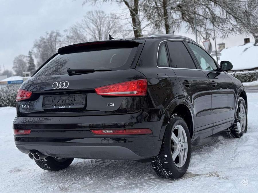 Melns Audi Q3 2015 Ukmergė, ar dzinēja tilpumu 1.97 L un nobraukumu 212 tūkst. km par 11950 €, foto 3 vietnē AUTOMOTO.COM.LV