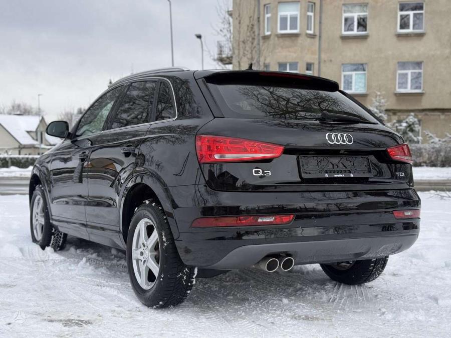 Melns Audi Q3 2015 Ukmergė, ar dzinēja tilpumu 1.97 L un nobraukumu 212 tūkst. km par 11950 €, foto 4 vietnē AUTOMOTO.COM.LV