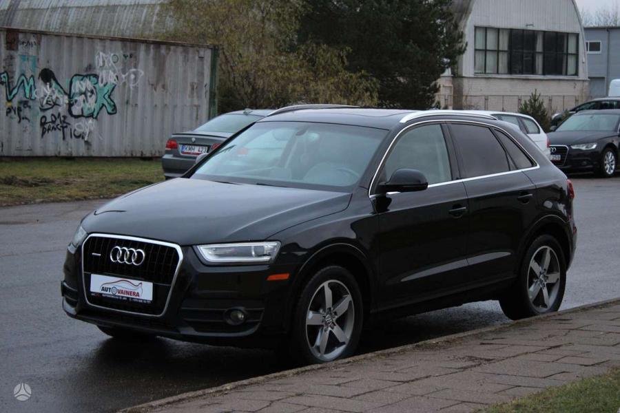 Melns Audi Q3 2015 Viļņa, ar dzinēja tilpumu 1.98 L un nobraukumu 226 tūkst. km par 8700 €, foto 3 vietnē AUTOMOTO.COM.LV