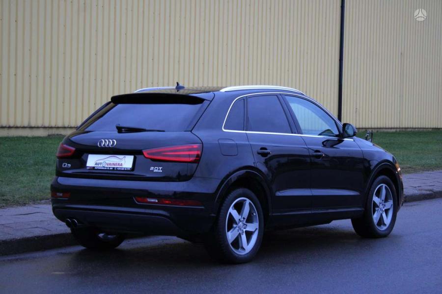 Melns Audi Q3 2015 Viļņa, ar dzinēja tilpumu 1.98 L un nobraukumu 226 tūkst. km par 8700 €, foto 7 vietnē AUTOMOTO.COM.LV