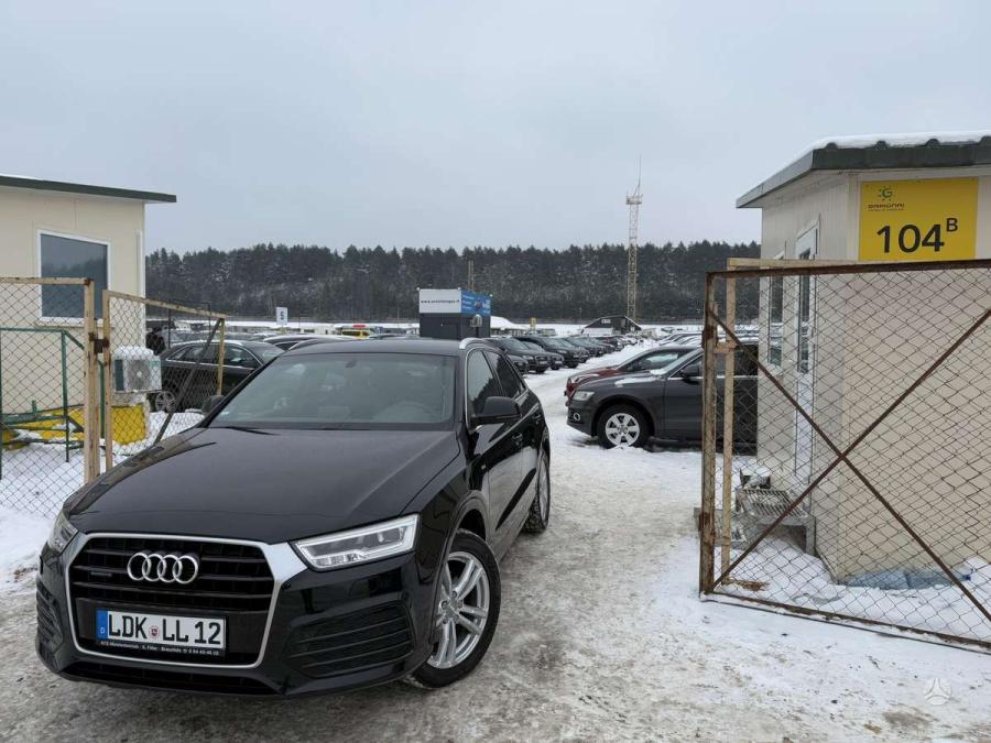 Melns Audi Q3 2015 Viļņa, ar dzinēja tilpumu 1.97 L un nobraukumu 240 tūkst. km par 13900 €, foto 3 vietnē AUTOMOTO.COM.LV