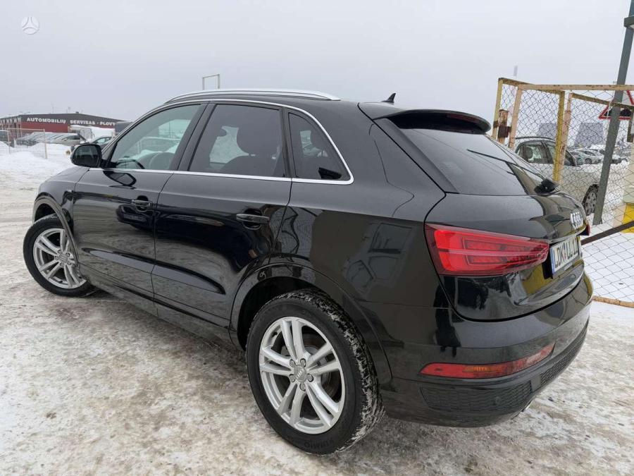Melns Audi Q3 2015 Viļņa, ar dzinēja tilpumu 1.97 L un nobraukumu 240 tūkst. km par 13900 €, foto 4 vietnē AUTOMOTO.COM.LV