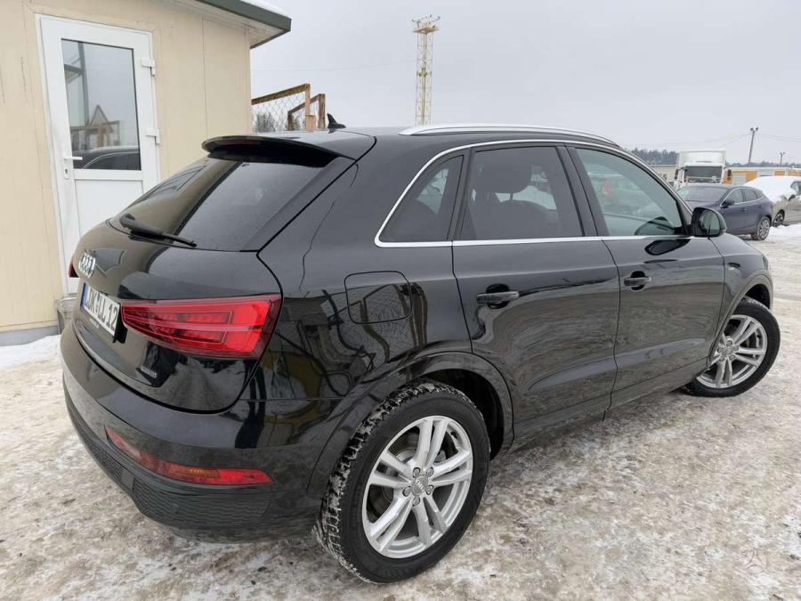 Melns Audi Q3 2015 Viļņa, ar dzinēja tilpumu 1.97 L un nobraukumu 240 tūkst. km par 13900 €, foto 6 vietnē AUTOMOTO.COM.LV