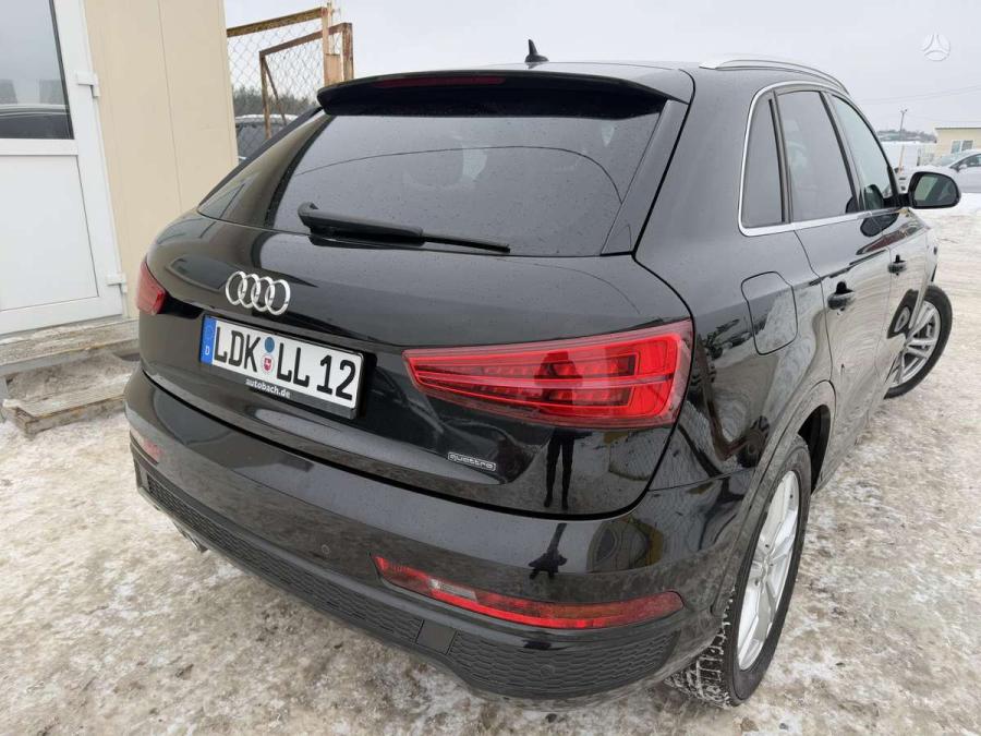 Melns Audi Q3 2015 Viļņa, ar dzinēja tilpumu 1.97 L un nobraukumu 240 tūkst. km par 13900 €, foto 7 vietnē AUTOMOTO.COM.LV