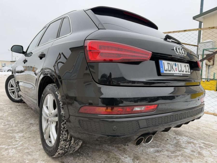Melns Audi Q3 2015 Viļņa, ar dzinēja tilpumu 1.97 L un nobraukumu 240 tūkst. km par 13900 €, foto 10 vietnē AUTOMOTO.COM.LV