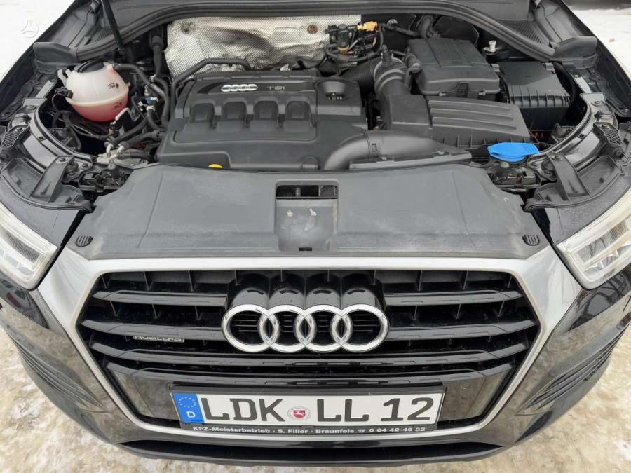 Melns Audi Q3 2015 Viļņa, ar dzinēja tilpumu 1.97 L un nobraukumu 240 tūkst. km par 13900 €, foto 11 vietnē AUTOMOTO.COM.LV