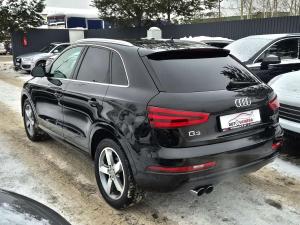 Black Audi Q3 2015 in Vilnius, with an engine capacity of 1.98 L and mileage of 226 thousand km for 8700 €, photo 3 on AUTOMOTO.COM.LV