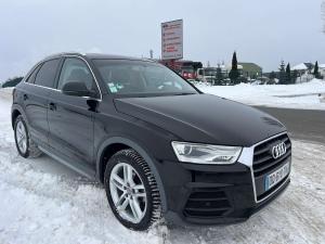 Melns Audi Q3 2015 Tauragė, ar dzinēja tilpumu 1.97 L un nobraukumu 268 tūkst. km par 10900 €, foto  vietnē AUTOMOTO.COM.LV