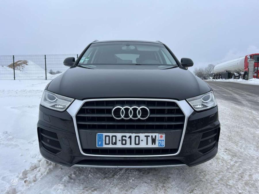 Melns Audi Q3 2015 Tauragė, ar dzinēja tilpumu 1.97 L un nobraukumu 268 tūkst. km par 10900 €, foto 2 vietnē AUTOMOTO.COM.LV