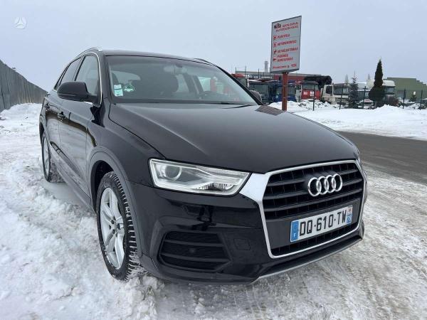 Black Audi Q3 2015 in Taurage, with an engine capacity of 1.97 L and mileage of 268 thousand km for 10900 €, photo 3 on AUTOMOTO.COM.LV