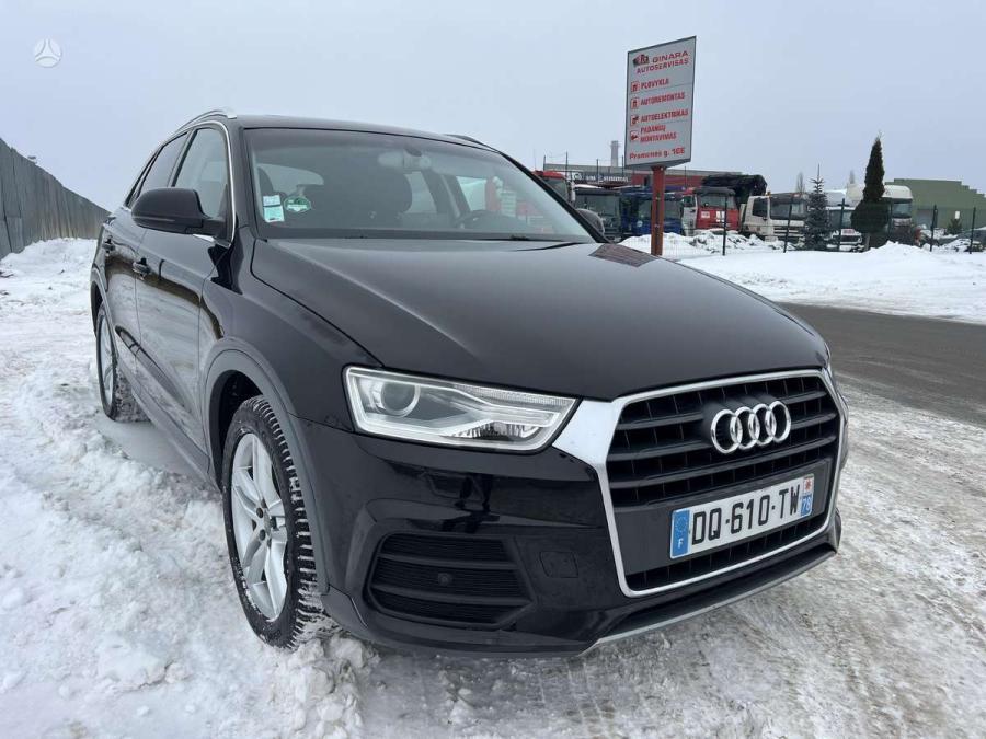 Melns Audi Q3 2015 Tauragė, ar dzinēja tilpumu 1.97 L un nobraukumu 268 tūkst. km par 10900 €, foto 3 vietnē AUTOMOTO.COM.LV