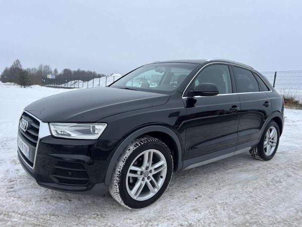 Black Audi Q3 2015 in Taurage, with an engine capacity of 1.97 L and mileage of 268 thousand km for 10900 €, photo 4 on AUTOMOTO.COM.LV