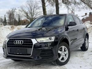 Black Audi Q3 2015 in Ukmerge, with an engine capacity of 1.97 L and mileage of 212 thousand km for 11750 €, photo 2 on AUTOMOTO.COM.LV