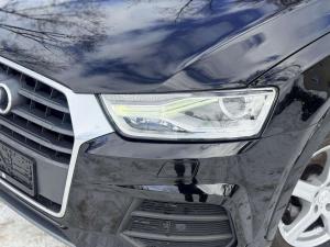 Black Audi Q3 2015 in Ukmerge, with an engine capacity of 1.97 L and mileage of 212 thousand km for 11750 €, photo 3 on AUTOMOTO.COM.LV