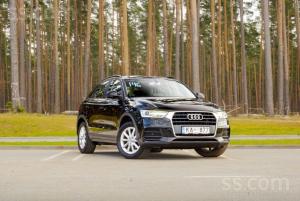 Melns Audi Q3 2015 Rīga, ar dzinēja tilpumu 1.40 L un nobraukumu 152 tūkst. km par 14190 €, foto 3 vietnē AUTOMOTO.COM.LV