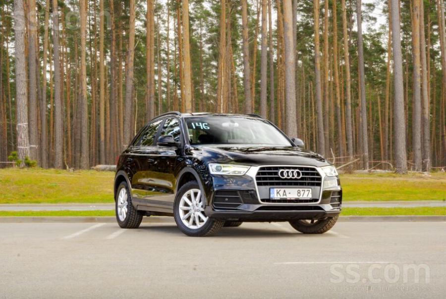 Melns Audi Q3 2015 Rīga, ar dzinēja tilpumu 1.40 L un nobraukumu 152 tūkst. km par 14190 €, foto 3 vietnē AUTOMOTO.COM.LV