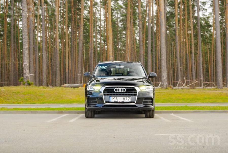Melns Audi Q3 2015 Rīga, ar dzinēja tilpumu 1.40 L un nobraukumu 152 tūkst. km par 14190 €, foto 4 vietnē AUTOMOTO.COM.LV