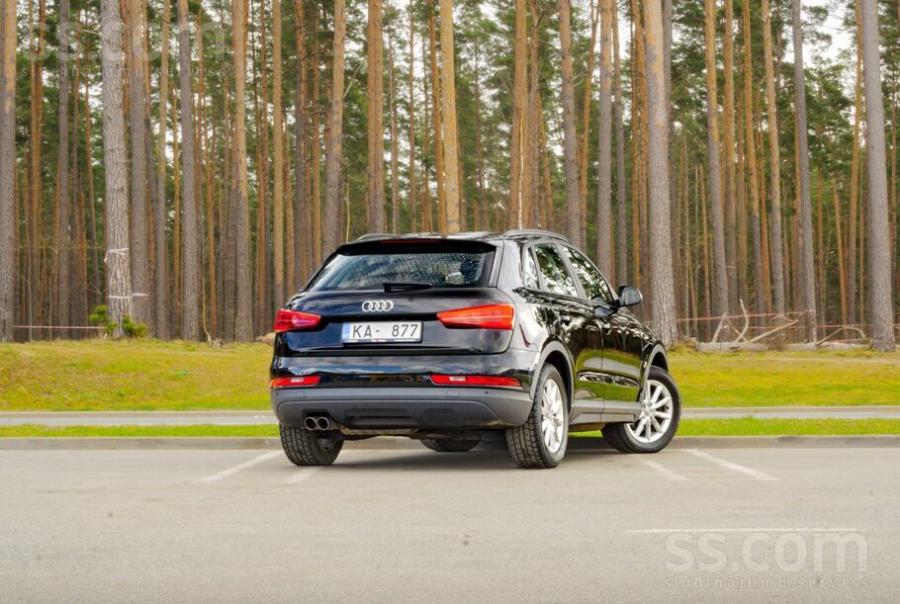 Melns Audi Q3 2015 Rīga, ar dzinēja tilpumu 1.40 L un nobraukumu 152 tūkst. km par 14190 €, foto 6 vietnē AUTOMOTO.COM.LV