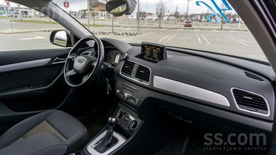 Melns Audi Q3 2015 Rīga, ar dzinēja tilpumu 1.40 L un nobraukumu 152 tūkst. km par 14190 €, foto 11 vietnē AUTOMOTO.COM.LV