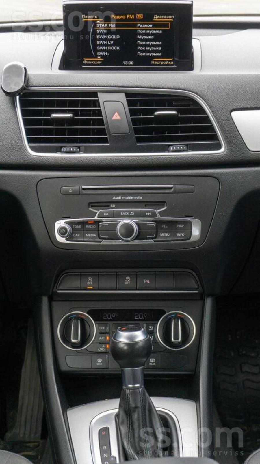 Melns Audi Q3 2015 Rīga, ar dzinēja tilpumu 1.40 L un nobraukumu 152 tūkst. km par 14190 €, foto 13 vietnē AUTOMOTO.COM.LV