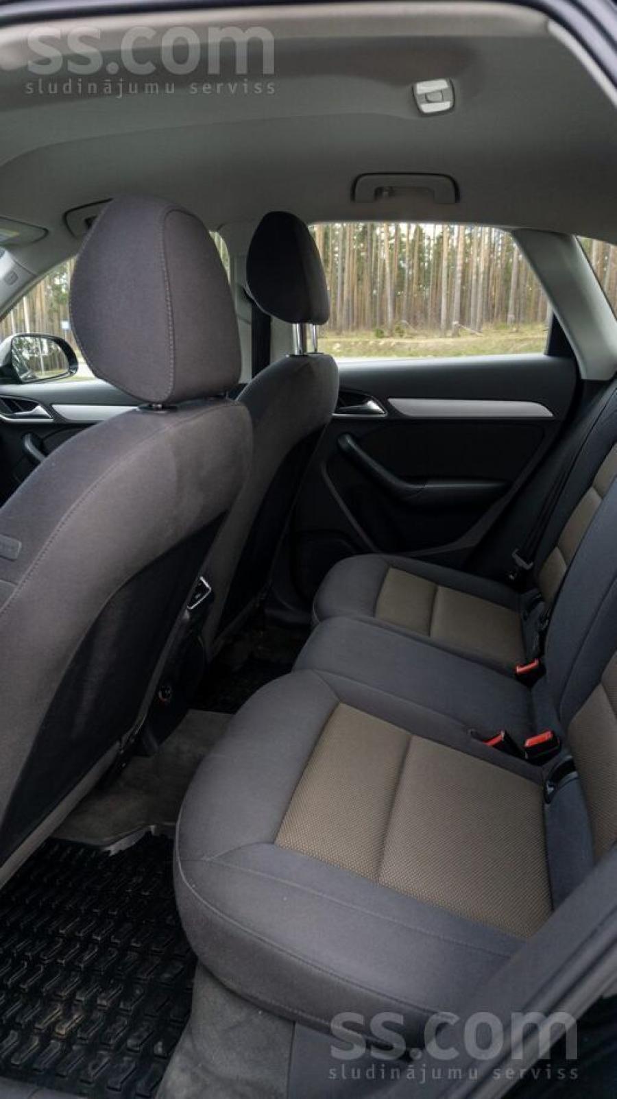 Melns Audi Q3 2015 Rīga, ar dzinēja tilpumu 1.40 L un nobraukumu 152 tūkst. km par 14190 €, foto 28 vietnē AUTOMOTO.COM.LV