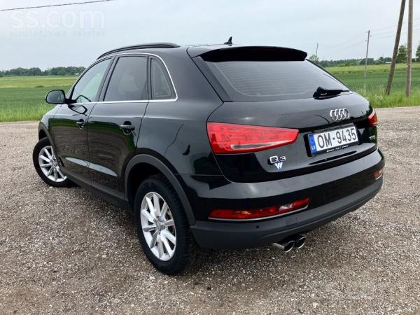 Melns Audi Q3 2015 Talsi, ar dzinēja tilpumu 1.40 L un nobraukumu 183 tūkst. km par 14500 €, foto 4 vietnē AUTOMOTO.COM.LV