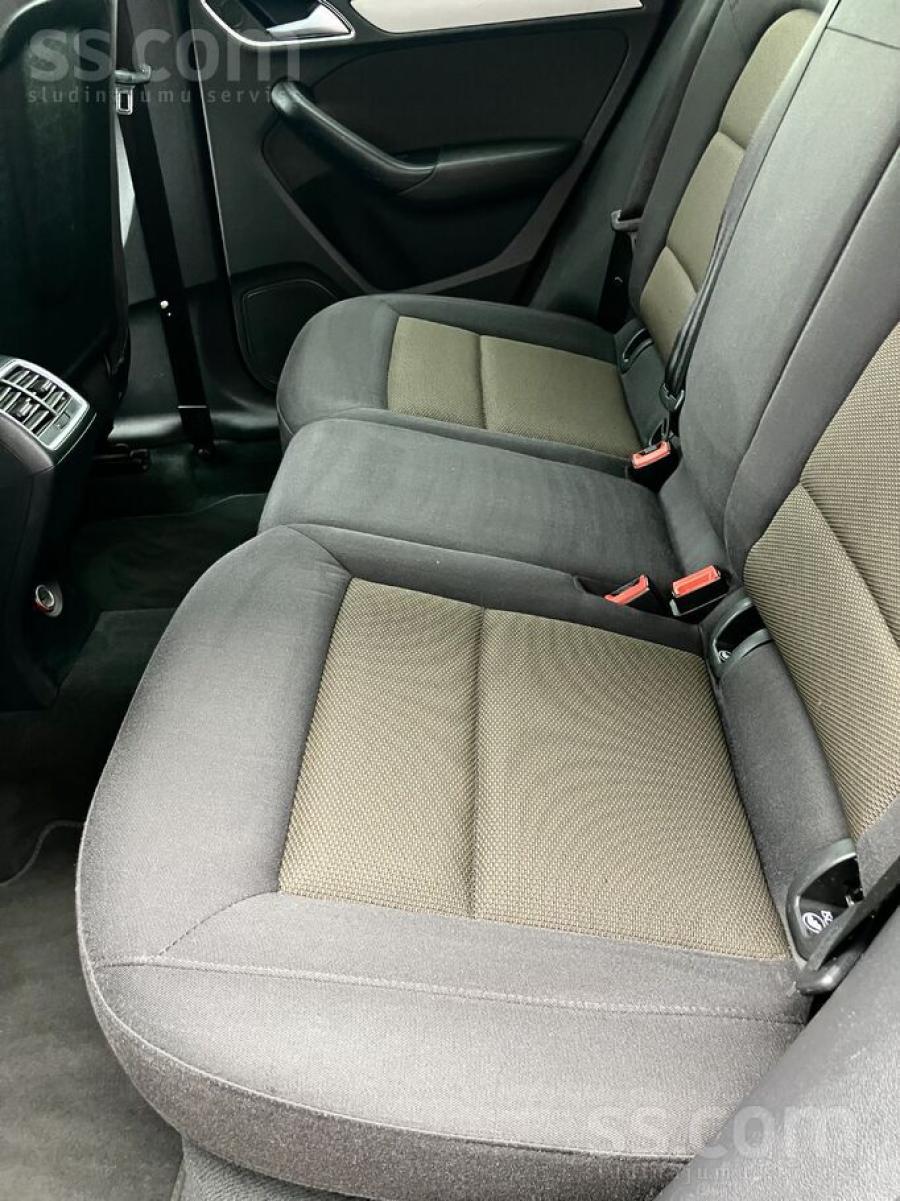 Melns Audi Q3 2015 Talsi, ar dzinēja tilpumu 1.40 L un nobraukumu 183 tūkst. km par 14500 €, foto 15 vietnē AUTOMOTO.COM.LV
