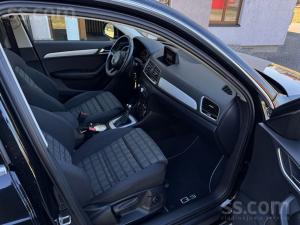 Black Audi Q3 2015 in Jelgava, with an engine capacity of 2.00 L and mileage of 218 thousand km for 12950 €, photo 13 on AUTOMOTO.COM.LV