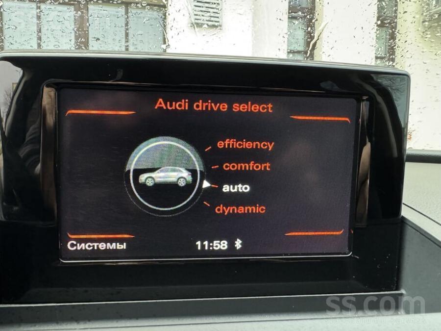 Black Audi Q3 2015 in Jelgava, with an engine capacity of 2.00 L and mileage of 218 thousand km for 12950 €, photo 27 on AUTOMOTO.COM.LV