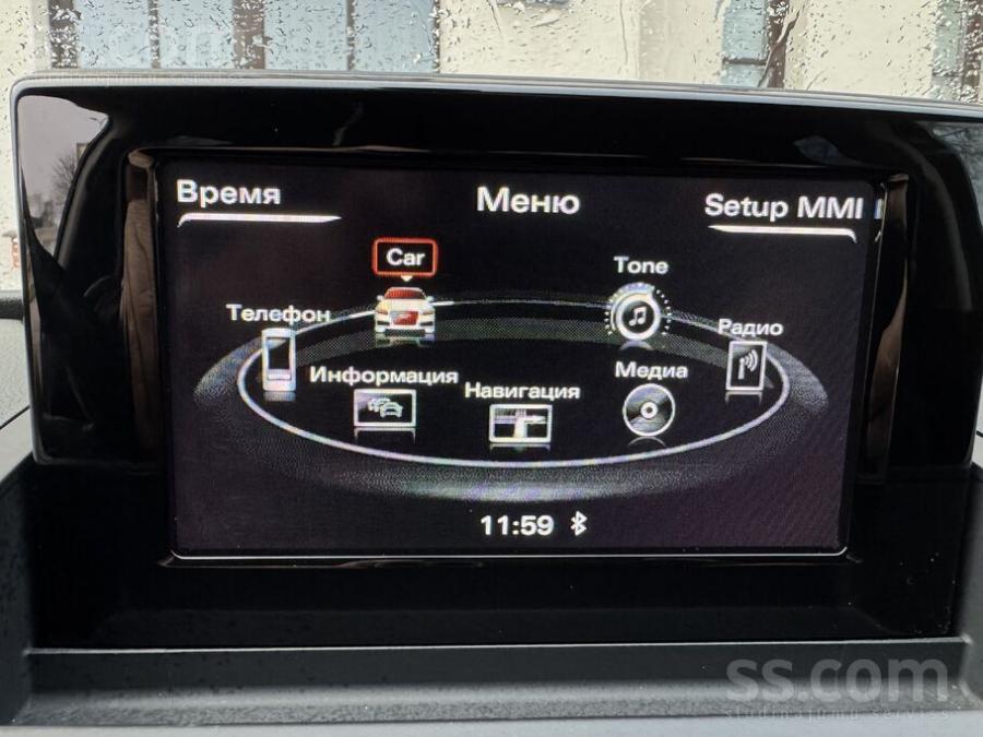 Black Audi Q3 2015 in Jelgava, with an engine capacity of 2.00 L and mileage of 218 thousand km for 12950 €, photo 28 on AUTOMOTO.COM.LV