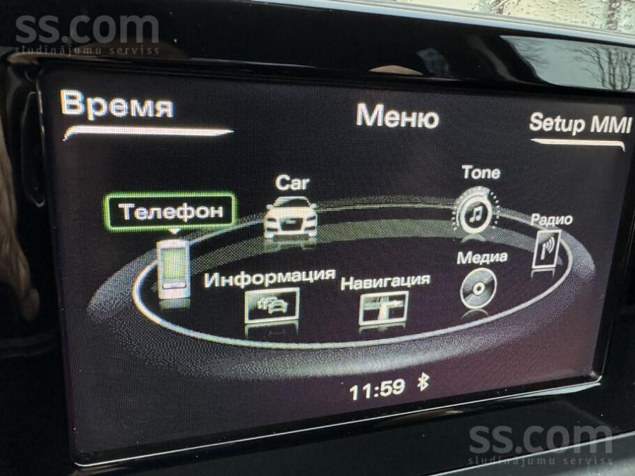 Black Audi Q3 2015 in Jelgava, with an engine capacity of 2.00 L and mileage of 218 thousand km for 12950 €, photo 31 on AUTOMOTO.COM.LV