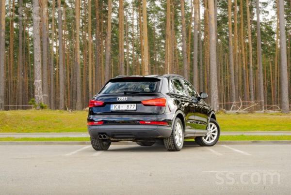 Black Audi Q3 2015 in Riga, with an engine capacity of 1.40 L and mileage of 152 thousand km for 13190 €, photo 5 on AUTOMOTO.COM.LV