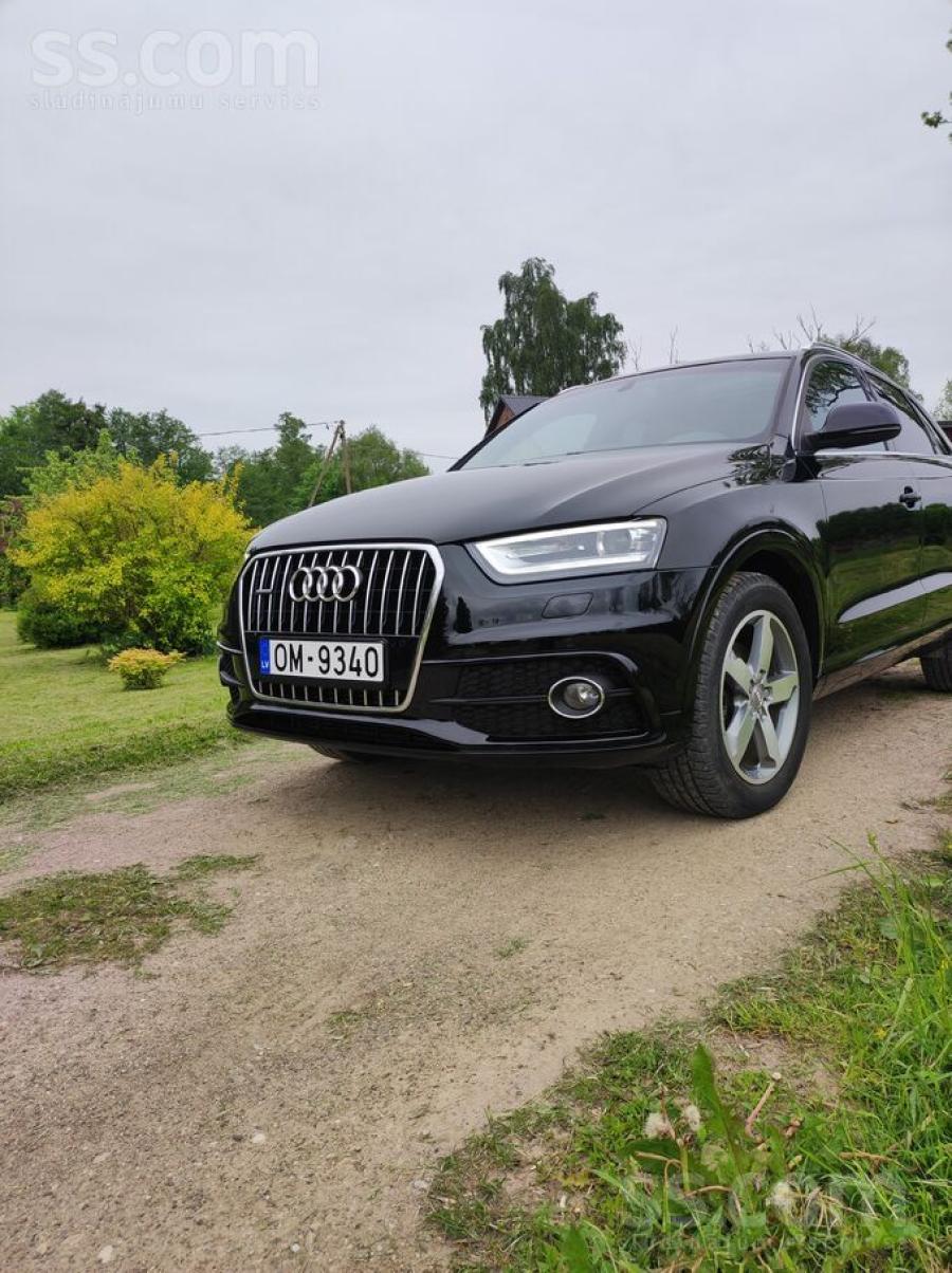 Melns Audi Q3 2015 Bauska, ar dzinēja tilpumu 2.00 L un nobraukumu 179 tūkst. km par 14500 €, foto 1 vietnē AUTOMOTO.COM.LV
