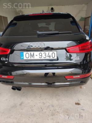 Melns Audi Q3 2015 Bauska, ar dzinēja tilpumu 2.00 L un nobraukumu 179 tūkst. km par 14500 €, foto 18 vietnē AUTOMOTO.COM.LV