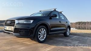 Black Audi Q3 2015 in Riga, with an engine capacity of 1.40 L and mileage of 152 thousand km for 14500 €, photo  on AUTOMOTO.COM.LV