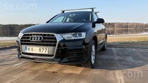 Black Audi Q3 2015 in Riga, with an engine capacity of 1.40 L and mileage of 152 thousand km for 14500 €, photo 3 on AUTOMOTO.COM.LV