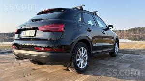 Black Audi Q3 2015 in Riga, with an engine capacity of 1.40 L and mileage of 152 thousand km for 14500 €, photo 7 on AUTOMOTO.COM.LV
