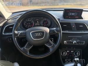 Black Audi Q3 2015 in Riga, with an engine capacity of 1.40 L and mileage of 152 thousand km for 14500 €, photo 10 on AUTOMOTO.COM.LV