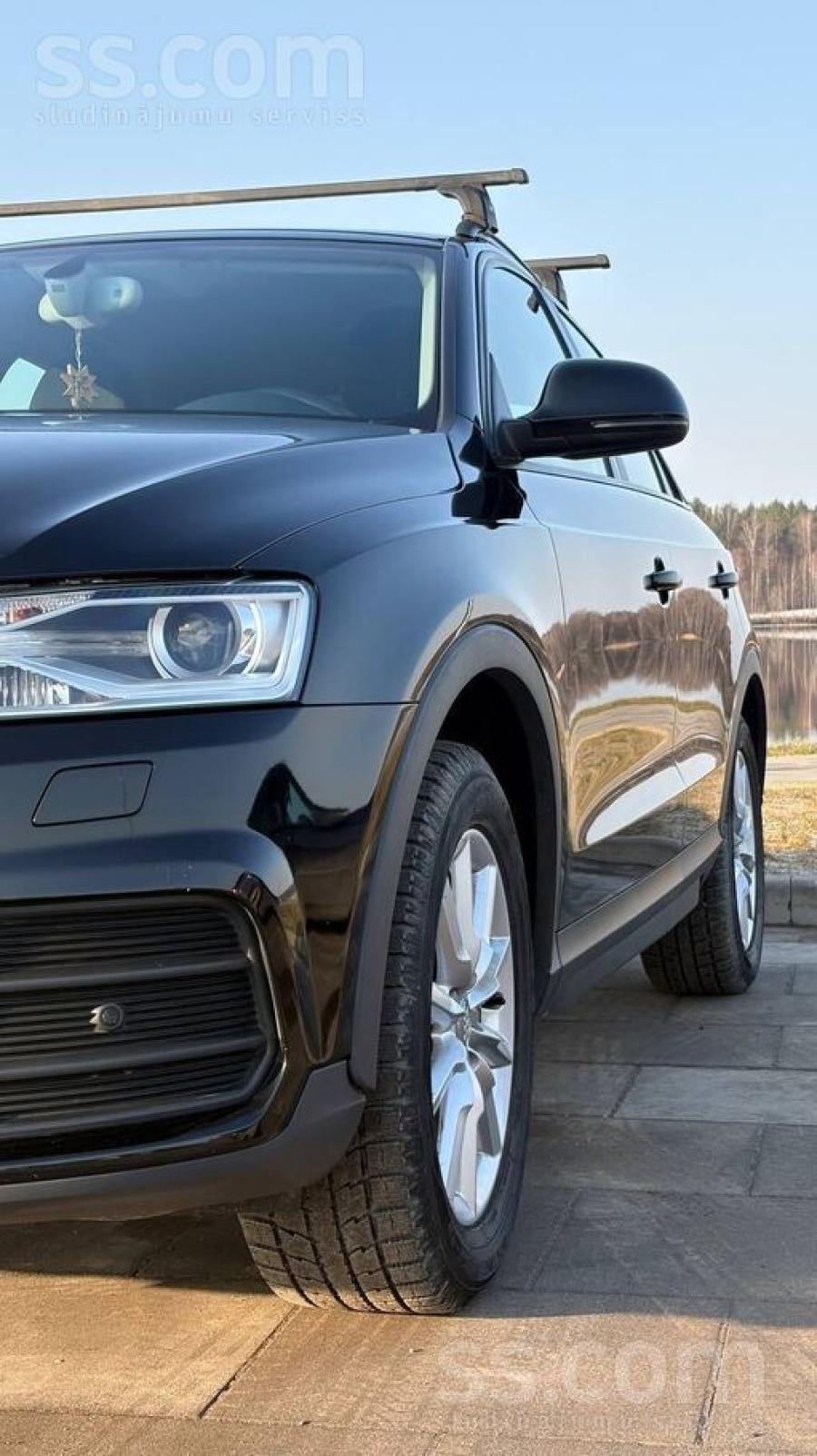 Black Audi Q3 2015 in Riga, with an engine capacity of 1.40 L and mileage of 152 thousand km for 15500 €, photo 5 on AUTOMOTO.COM.LV