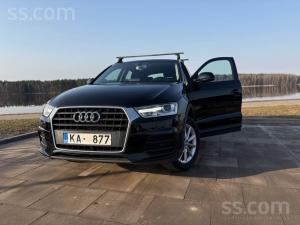 Black Audi Q3 2015 in Riga, with an engine capacity of 1.40 L and mileage of 152 thousand km for 15500 €, photo 7 on AUTOMOTO.COM.LV
