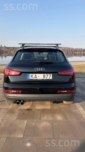 Black Audi Q3 2015 in Riga, with an engine capacity of 1.40 L and mileage of 152 thousand km for 15500 €, photo 9 on AUTOMOTO.COM.LV
