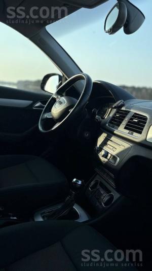 Black Audi Q3 2015 in Riga, with an engine capacity of 1.40 L and mileage of 152 thousand km for 15500 €, photo 15 on AUTOMOTO.COM.LV