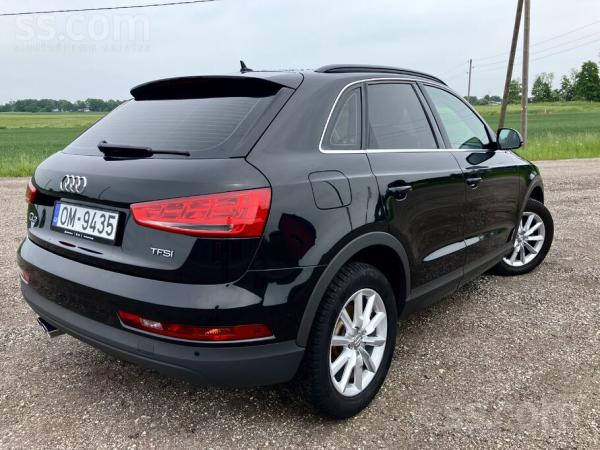 Melns Audi Q3 2015 Talsi, ar dzinēja tilpumu 1.40 L un nobraukumu 183 tūkst. km par 14500 €, foto 3 vietnē AUTOMOTO.COM.LV