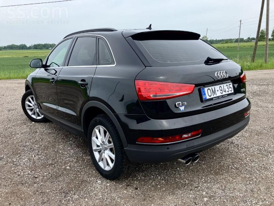 Melns Audi Q3 2015 Talsi, ar dzinēja tilpumu 1.40 L un nobraukumu 183 tūkst. km par 14500 €, foto 5 vietnē AUTOMOTO.COM.LV