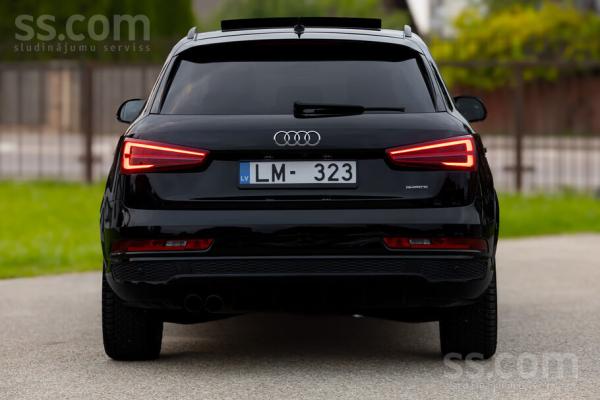 Melns Audi Q3 2015 Jelgava, ar dzinēja tilpumu 2.00 L un nobraukumu 178 tūkst. km par 14500 €, foto 3 vietnē AUTOMOTO.COM.LV