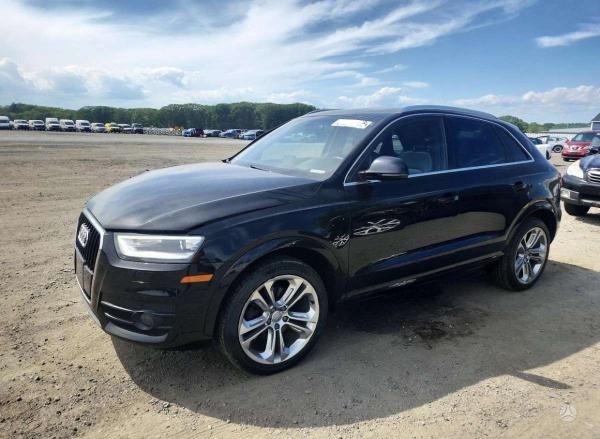 Black Audi Q3 2015 in Siauliai, with an engine capacity of 1.98 L and mileage of 133 thousand km for 6950 €, photo 1 on AUTOMOTO.COM.LV