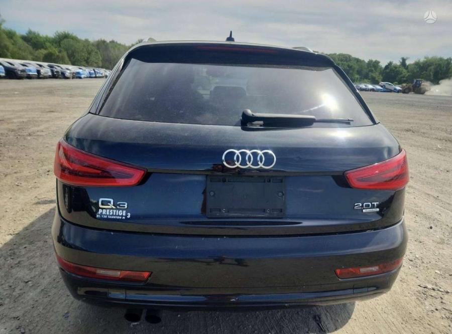 Black Audi Q3 2015 in Siauliai, with an engine capacity of 1.98 L and mileage of 133 thousand km for 6950 €, photo 7 on AUTOMOTO.COM.LV