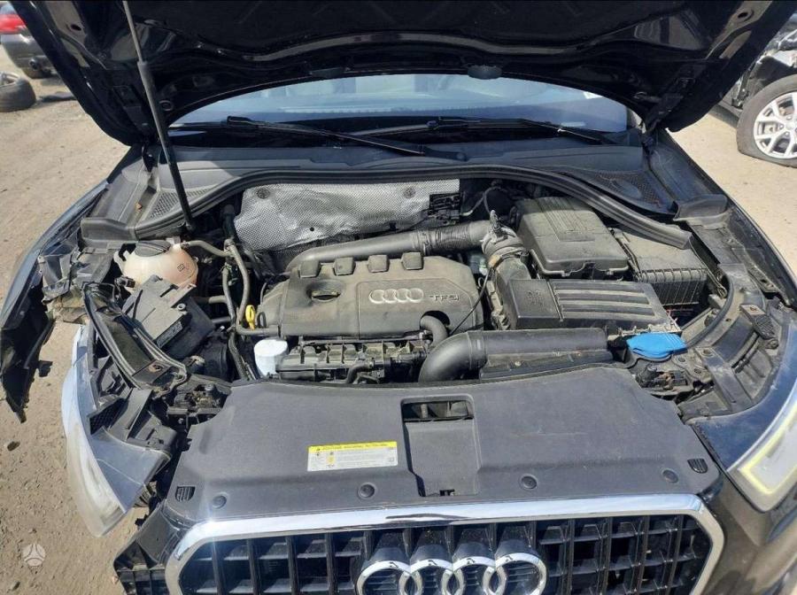 Black Audi Q3 2015 in Siauliai, with an engine capacity of 1.98 L and mileage of 133 thousand km for 6950 €, photo 8 on AUTOMOTO.COM.LV