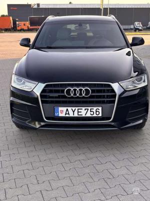 Black Audi Q3 2015 in Kaunas, with an engine capacity of 1.97 L and mileage of 252 thousand km for 11500 €, photo 3 on AUTOMOTO.COM.LV